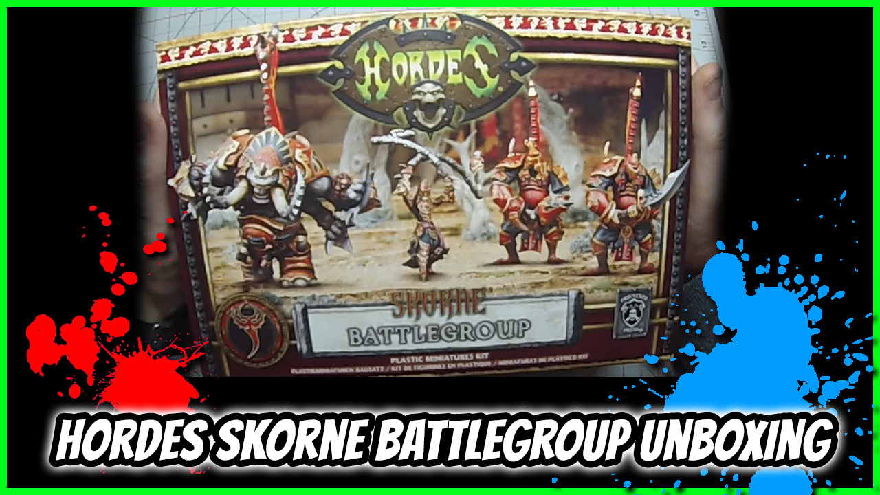 Skorne Battlegroup Unboxing – Hordes Mk3